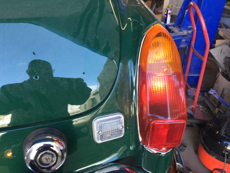 Headlights, bumpers, rear lights & interesting wiring! | Murphy, my ...